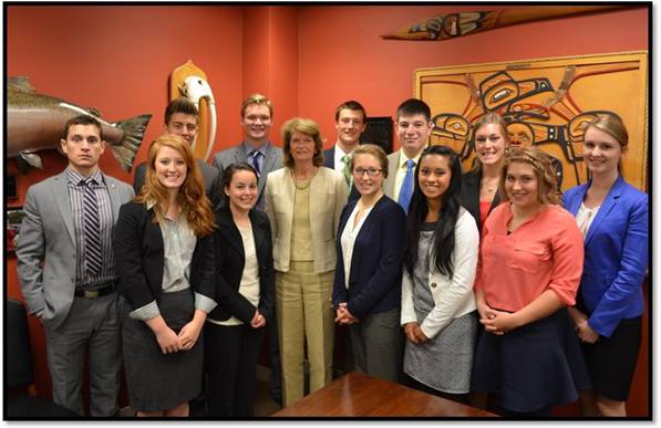 Second batch of Murkowski interns arrives in D.C. - KRBD
