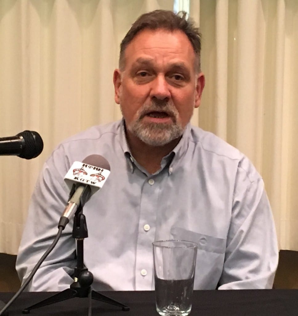 Assembly candidates field questions at Chamber - KRBD