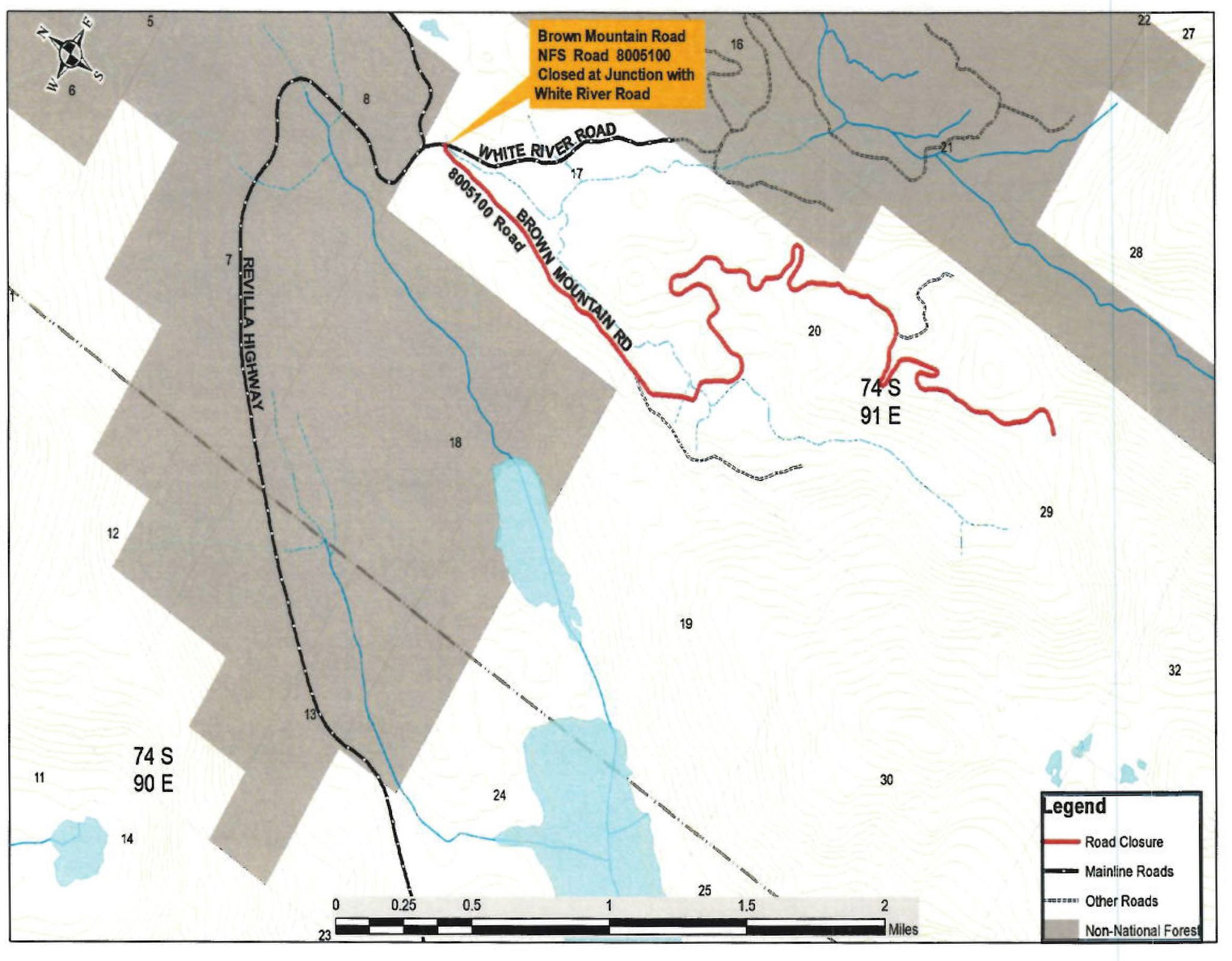 Forest Service closes Brown Mountain Road following mid-December landslide - KRBD
