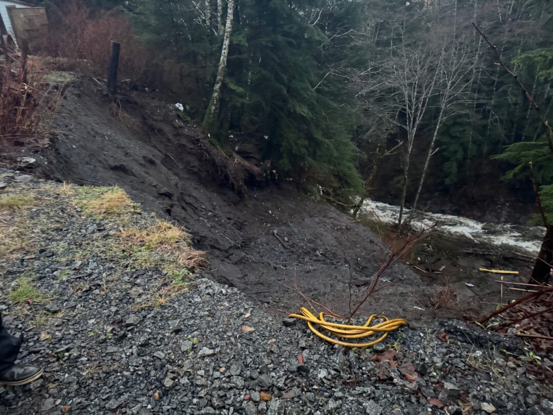 Officials assess Hillside Road landslide in Ketchikan - KRBD