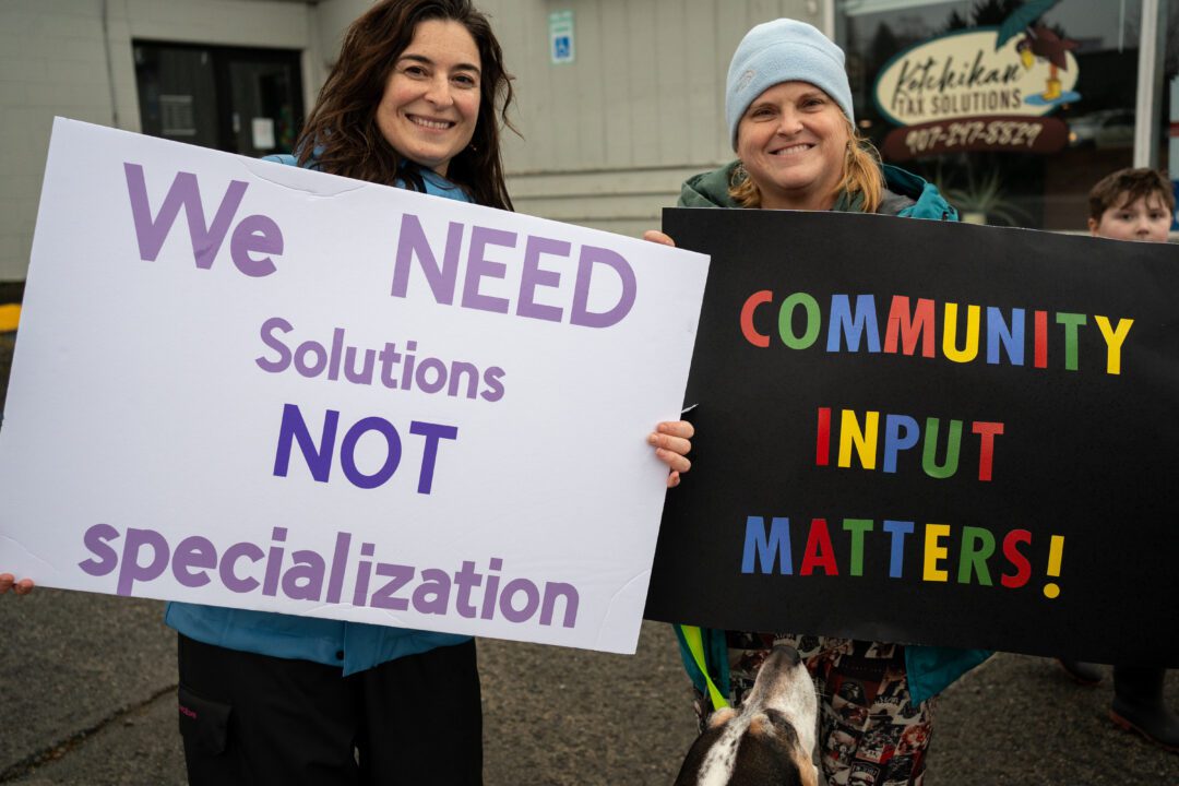 Ketchikan residents try to avoid restructuring elementary schools - KRBD